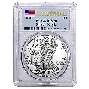 2018 Silver Eagle 2018 Silver Eagle $1 MS-70 PCGS First Strike $1 MS-70 PCGS MS
