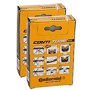 Continental 42mm Presta Valve Tube (2-Pack, 700 x 25-32cc) Slim