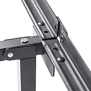 ZINUS Compack Metal Adjustable Bed Frame / 7 Inch Support Bed Frame for Box Spring and Mattress Set, Twin/Full/Queen