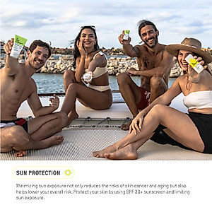 Raw Elements Face All-Natural Mineral Sunscreen Stick, Non-Nano Zinc Oxide, 95% Organic, Water-Resistant 80 Min, Reef Safe, All Ages Safe, SPF 30+, Travel Sunblock 0.5 oz