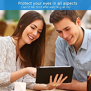 XinWoTuo Tempered Glass Screen Protector for Amazon HD 10 Tablet 10.1 inch (9th Generation 2019 Release and 7th Generation 2017 Release), Scratch-Resistant/Anti-fingerprint /2Pcs