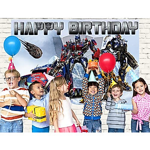 Cartoon Happy Birthday Party Backdrop, Cartoon Birthday Party Decoration Cartoon Movie Theme Party Supplies, Cartoon Decoration Happy Birthday Banner Photo Backdrop