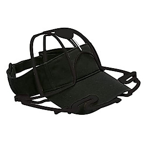 Perfect Curve Cap Washer (Black) – Hat Cleaner For Baseball Caps | Baseball Cap Washer For Washing Machine | Baseball Cap Washer For Dish Washer | Baseball Hat Washer | Flat Brim or Curved Brim