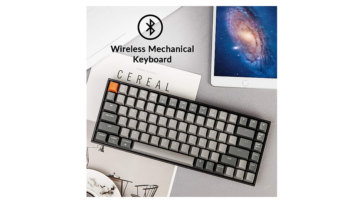 Keychron K2 Mechanical Keyboard - Compact RGB Bluetooth Wireless