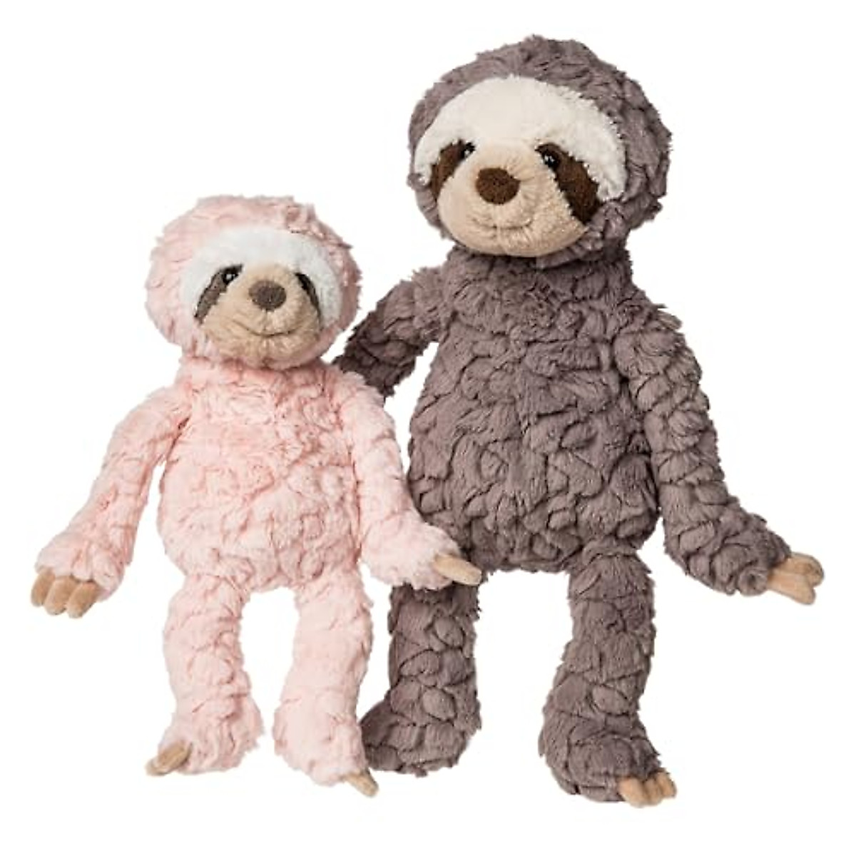 Mary Meyer Grey Putty Stuffed Animal Soft Toy, Sloth, 12-Inches