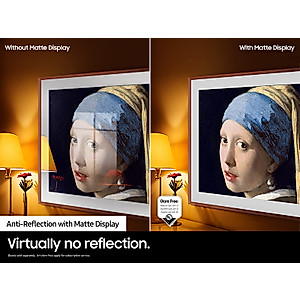 SAMSUNG QN32LS03CBFXZA 32 Inch The Frame QLED Smart TV with Art Mode with an Additional 2 Year Extended Amber Protection (2023)