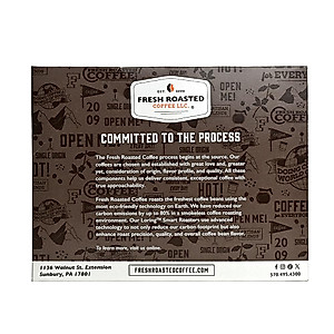 Fresh Roasted Coffee, Organic Sumatra Water Half-Caf | Single Origin | Medium Roast | RFA Kosher | K-Cup Compatible | 72 Pods