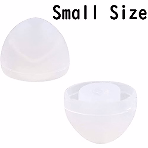 JNSA Replacement Super-Slim Oval Ear Tips Ear Buds Eartip Earbud Replacement for Klipsch Headphones,6 Pairs Set,S/M/L,Clear (Replacement for KLIPSCH 6Pairs)