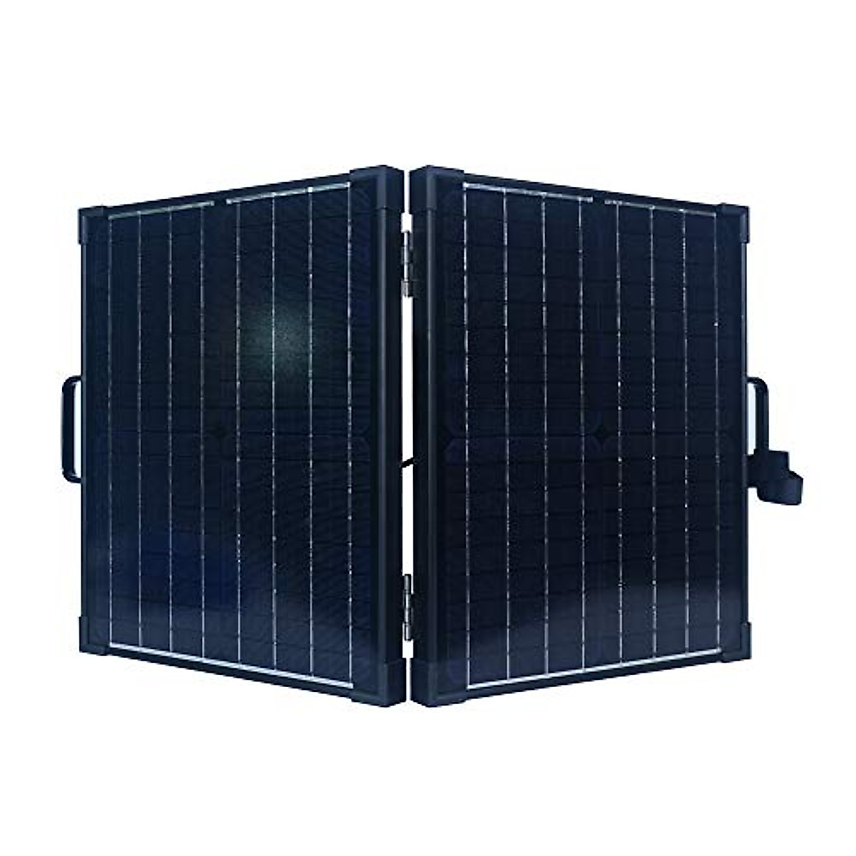 Nature Power 40-watt Portable Monocrystalline Solar Panel for 12-Volt Charging in Briefcase Design
