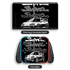 to-yota -Supra- A80 JDM The Skin of The Switch Controller-The Whole Body PVC Sticker Decal Covers The Skin of The Switch Controller-The Delicate Matte Texture restores The Feeling of Bare Metal