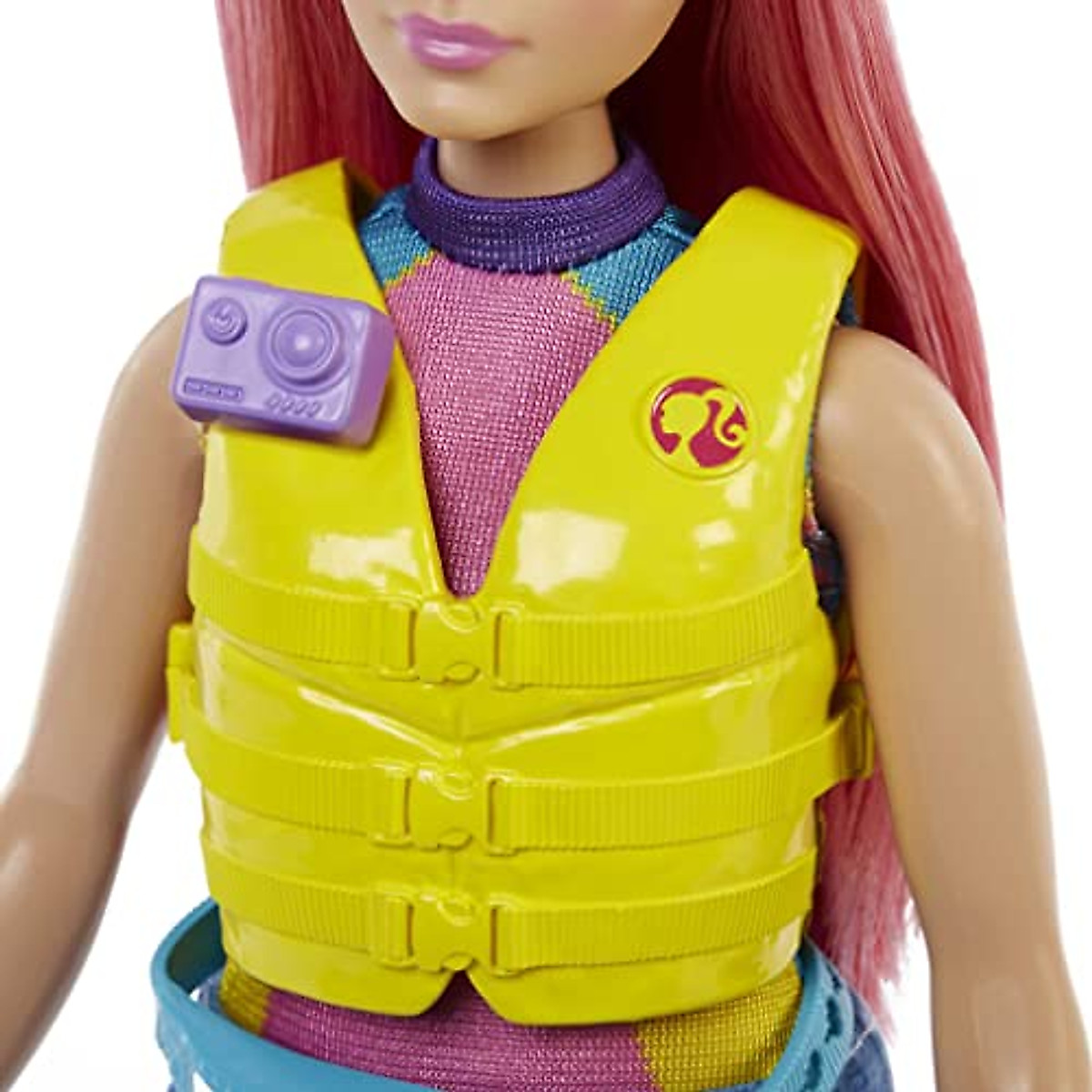 Barbie It Takes Two Doll & Accessories, Playset with Kayak, Puppy & Accessories, Daisy Doll with Curvy Body & Pink Hair