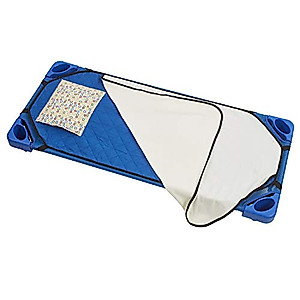 ECR4Kids Nap Mat Companion, Portable Bedding, Loopty Loop, 1-Piece
