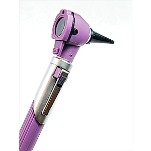PURPLE OTOSCOPE SET -LED Otoscope/School Kit-CYNAMED
