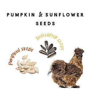 Manna Pro Chicken Scratch | Garden Grains, Treat for Coop, Duck Food, Chicken Supplies |2.25 Pound (Pack of 1)