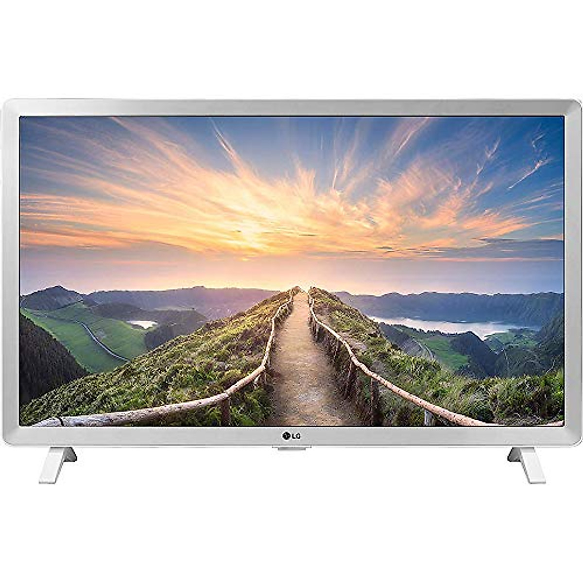 LG 24LM520D-WU 24 inch HDTV Bundle with 1 YR CPS Enhanced Protection Pack