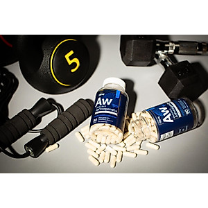 Essential Elements Ashwagandha Root 1950mg with Black Pepper Extract for Absorption 90 Vegan Capsules