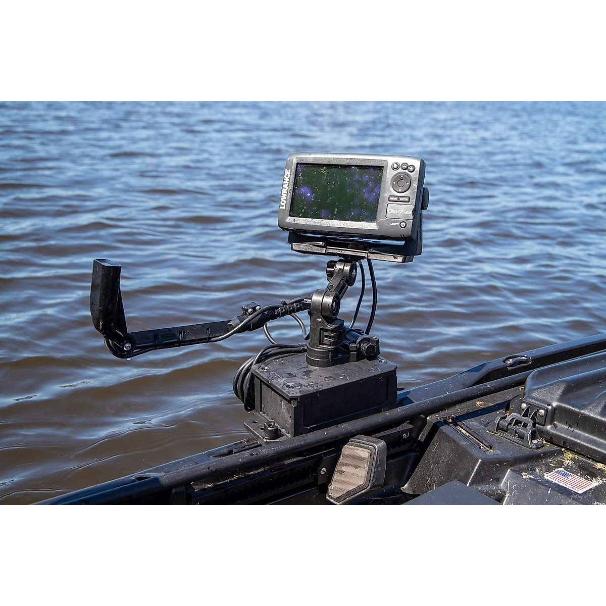 YakAttack CellBlok - Track Mounted Battery Box for Fish Finders (CLB-1002)