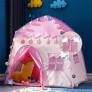 GBB Kids Play Tent Princess Playhouse Pink Castle Play Tent