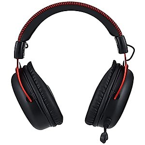 HyperX Cloud II Wireless - Gaming Headset for PC, PS4/PS5, Nintendo Switch, Long Lasting Battery Up to 30 Hours, 7.1 Surround Sound, Memory Foam, Detachable Noise Cancelling Microphone, Mic Monitoring