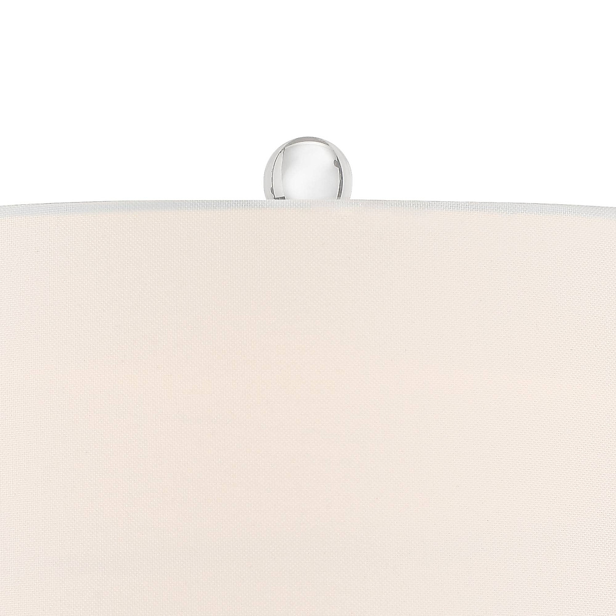 Possini Euro Design Taylor 29" Tall Teardrop Modern Coastal End Table Lamp Blue Art Glass Single Fabric White Shade Living Room Bedroom Bedside Nightstand House Office Home Kitchen Entryway Console