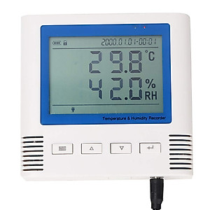 Reusable USB Ambient Temperature Humidity Data Logger Indoor Temperature and Humidity Monitor with PDF Report