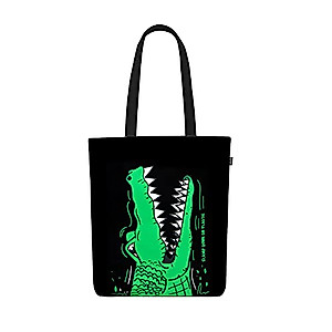 Eco Right Aesthetic Canvas Tote Bag for Women: Spacious, Zippered Closure, Reusable, Ideal for Beach, Shopping, Travel, School, Groceries - Cute & Eco-Friendly Gift for Girls, Teachers, Mothers