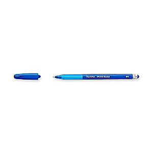Paper Mate InkJoy 2 in 1 Stylus Ballpoint Pens, Medium Point, Blue, Box of 12