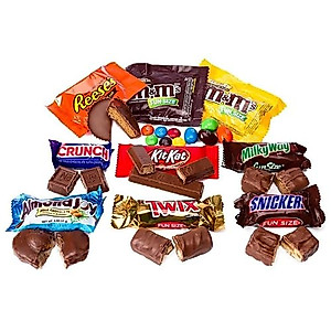 Assorted Chocolate Candy Variety Pack - 5 Lb Bulk Candy Chocolate Mix - Chocolate Candy Bulk - Hershey Chocolate - Bulk Individually Wrapped Chocolate - Valentines Candy - Valentines Day Candy