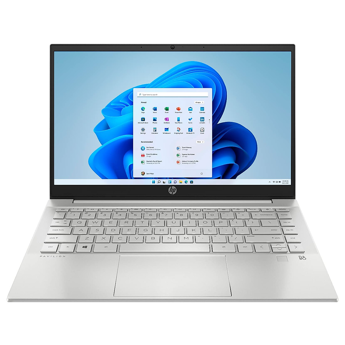 HP 2023 Pavilion Ultralight Laptop 14" FHD IPS 8-Core AMD Ryzen 7 5825U 32GB DDR4 1TB NVMe SSD Radeon Graphics WiFi-6 Bluetooth Backlit Keyboard Fingerprint Reader Windows 11 Pro w/ RATZK 32GB USB