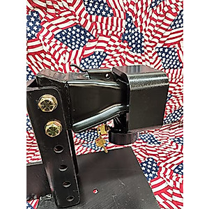 2 5/16" Coupler Lock, Heavy Duty Steel Construction