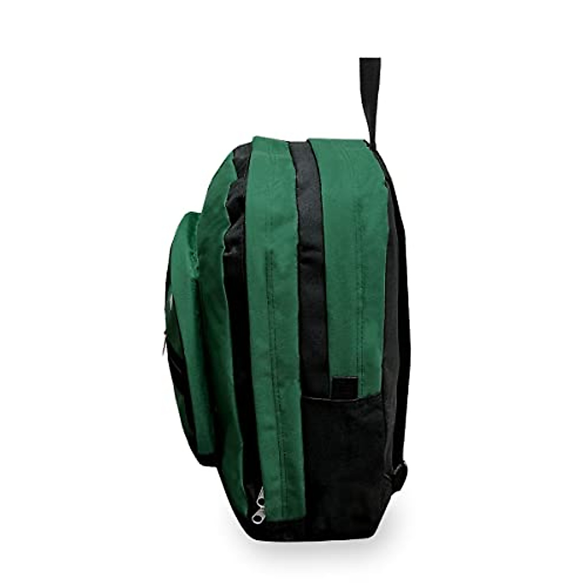Everest Double Main Compartment Backpack, Dark Green, One Size