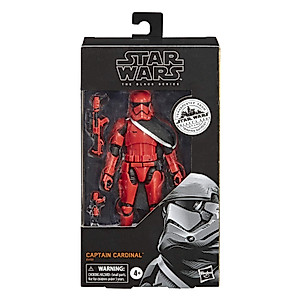 Star Wars The Black Series Captain Cardinal Toy 15-cm-Scale Galaxy’s Edge Collectible Action Figure, Toys for Children Aged 4 and Up
