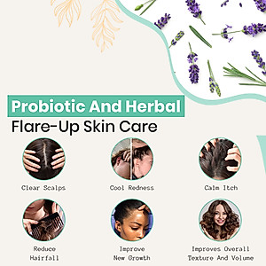 Bea's Bayou Good Biome Scalp Treatment Solution - Helps Reduce Appearance of Itch & Flakes - Promote Hair Retention - Moisturizing - 2.7 fl oz - Magnolia