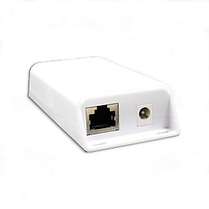 PoE+ Splitter/Converter for Non-PoE Devices | 5v, 12v, 15v or 19v Output with Various Compatibility Options (15 Volt 25 Watt - No Adapter)