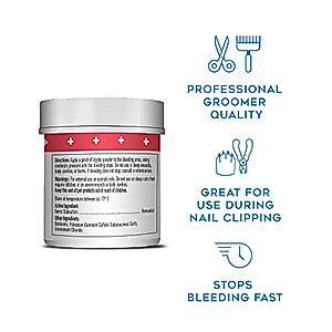 DOGSWELL Remedy+Recovery Styptic Blood Stopper Powder for Dogs & Cats 1.5 oz. Container