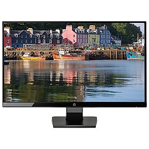 2019 New HP - 27w 27" IPS 1920 x 1080 LED FHD Monitor, 16:9 Aspect Ratio, 178° Horizontal and Vertical Viewing Angles, VGA and HDMI inputs, 10,000,000:1 Contrast Ratio, Black (Renewed)