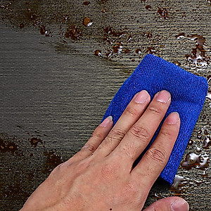 Moyishi Black Wood Grain Boeing Film Vinyl Self Adhesive Counter Top Peel and Stick Wall Decal 15.7''x118''