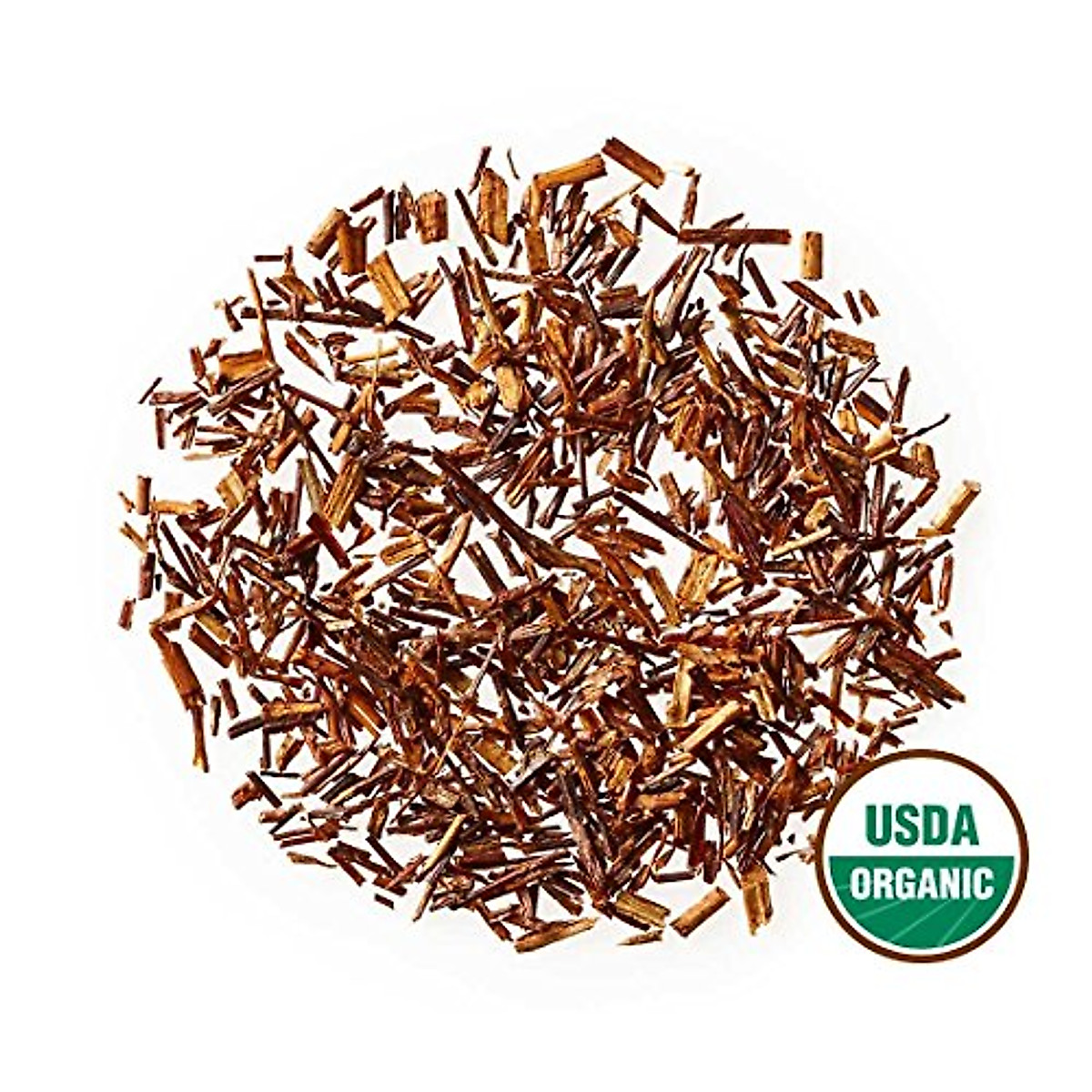Golden Moon Rooibos Tea - Organic Herbal Tea - Caffeine-Free - Loose, Non-GMO - Travel Tin (30 Servings)