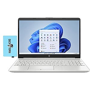 HP 15t-dw400 15.6" FHD IPS Laptop (Intel i5-1235U 10-Core up to 4.4 GHz, 64GB RAM, 2TB PCIe SSD, Intel Iris Xe, Backlit KYB, FP, WiFi 6, BT 5.2, RJ-45, Webcam, Win 11 Home) w/Dockztorm Hub