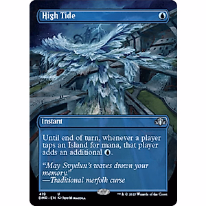 Magic: the Gathering - High Tide (419) - Borderless - Dominaria Remastered
