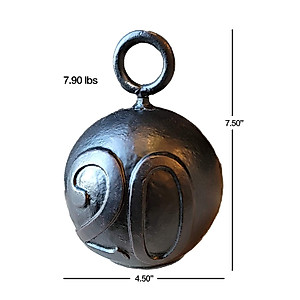 Lulu Decor, Cast Iron #20 Door Stop, 7.90 lbs Door Stopper, Doorstops (#20)