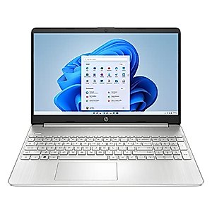 CUK 15 Inch Lightweight Notebook (Intel Core i7-1255U, 64GB RAM, 2TB NVMe SSD, 15.6" FHD IPS, Backlit Keyboard, Wi-Fi 6, Windows 11 Home) Thin Laptop Computer (Made_by_HP) - Natural Silver