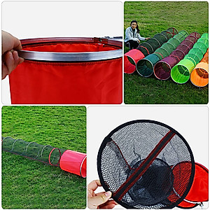 BESPORTBLE Fish Protection Net Bag Mutitool Freshwater Cast Net Crawfish Net Multitools Folding Tool Fishing Cage Basket Fishing Bait Outdoor Fishing Tool Stainless Steel Fishnet Anti Hanging