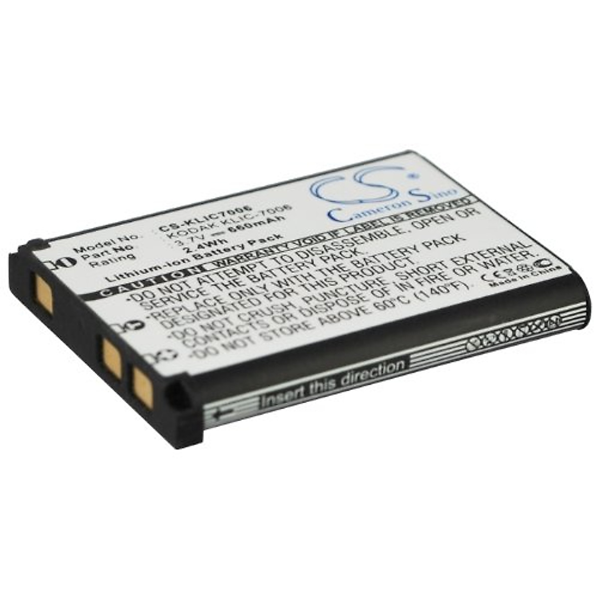 NUBODI Replacement for Battery RICOH DS-6365 DM-6370, DS-6365, SL-58, SL-68