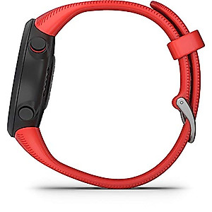 Garmin 010-N2156-06 Forerunner 45 GPS Heart Rate Monitor Running Smartwatch (Lava Red) - (Renewed)