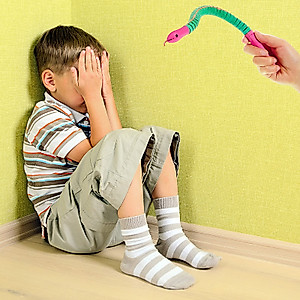 Gejoy 12 Inch Wooden Snakes Unfinished Wooden Wiggly Jointed Flexible Wood Snake to Paint Blank Canvas Animal Model Crafts for Arts and Crafts Halloween Birthday Party Supplies(15 Pieces)