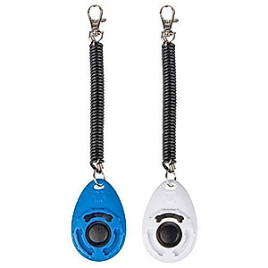 EcoCity 2-Pack Dog Training Clicker with Wrist Strap