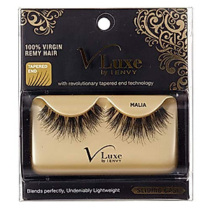 Kiss Vluxe by I Envy 100% Virgin Remy Human Hair Eyelashes Malia VLE12