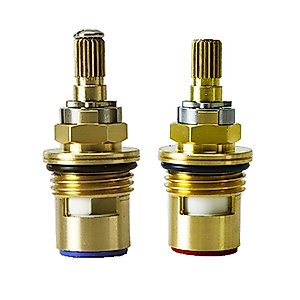 Kohler K-GP77005-RP Ceramic Valve, One Size, Rough Plate with Kohler K-GP77006-RP GP77006-rp Valve, One Size, Rough Plate
