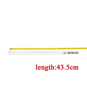 HYS TC-40UV Dual Band VHF UHF 2meter 70cm 144/430Mhz 2.5dBi 100W 15.7inch Fiberglass Outdoor Base Antenna with SO239 (UHF Female) Connector For ICOM Yaesu Midland Motorola Mobile Ham Radio Transceiver